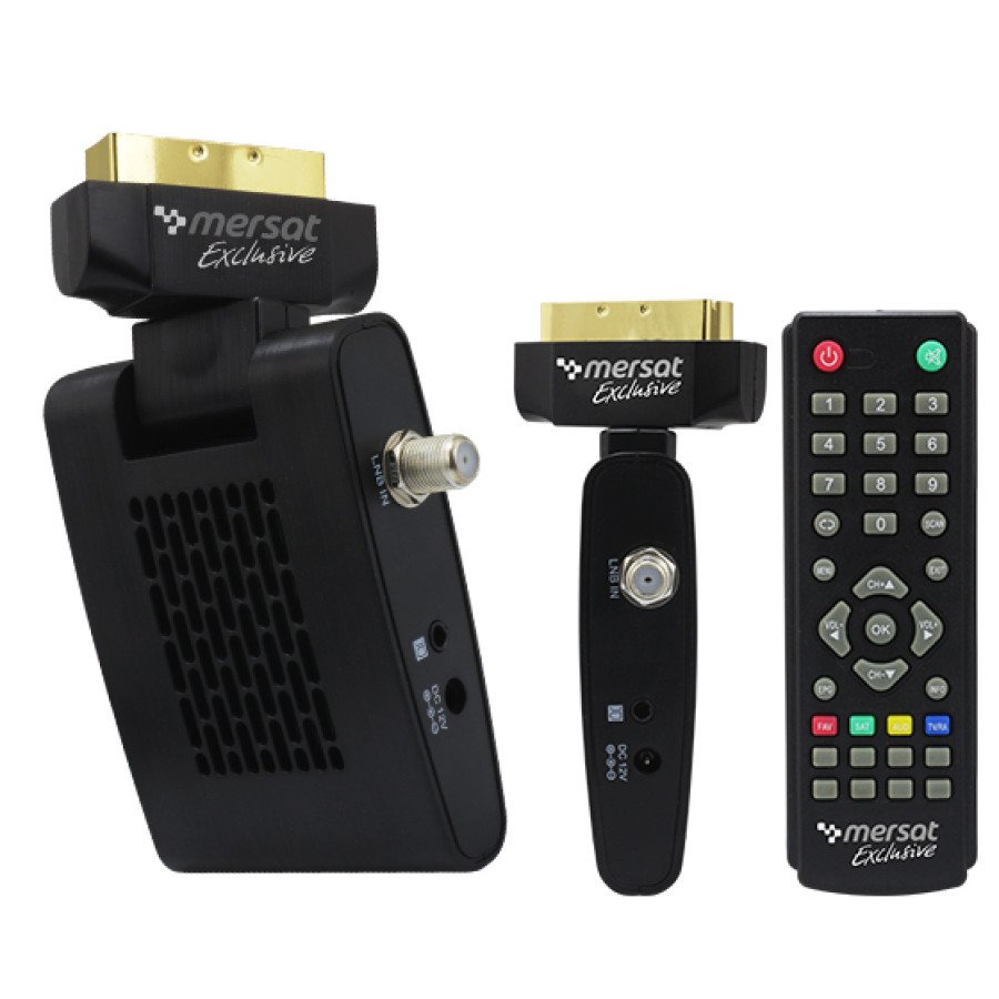 Mersat Exclusive Mini Scart Uydu Alıcısı | Lider Elektronik