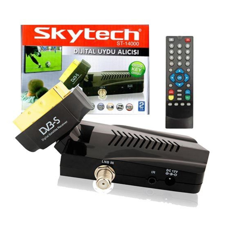 Skytech ST-14000 Mini Scart Uydu Alıcısı | Lider Elektronik